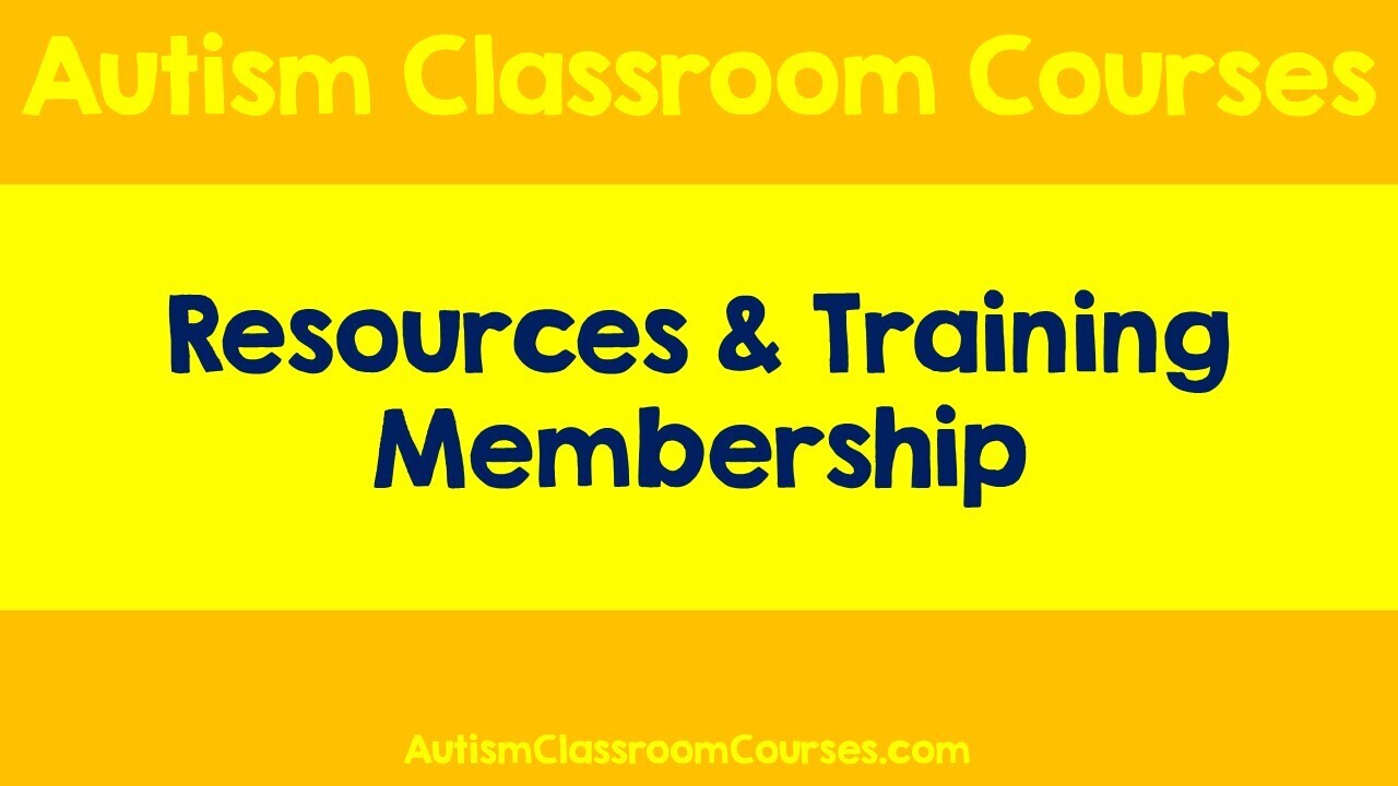 Courses - AutismClassroom.com