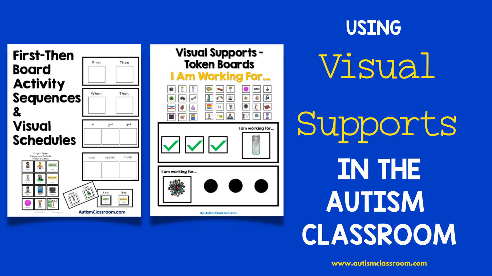 Visuals Autism Support Teachers Can Really Use AutismClassroom